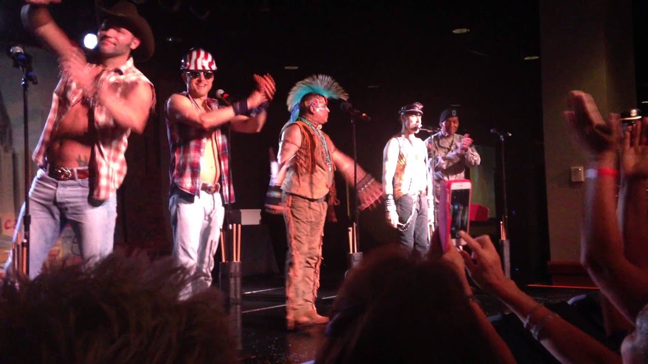 The Village People singing 'YMCA' last night at Resorts World Casino ...