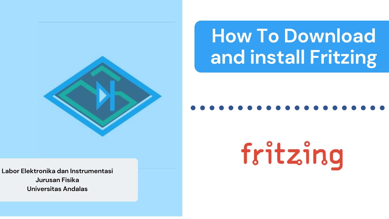 Part 3 How To Download, Install and Use Fritzing - YouTube