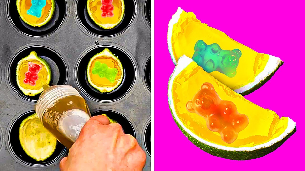 24 CREATIVE FRUIT SNACK IDEAS - YouTube