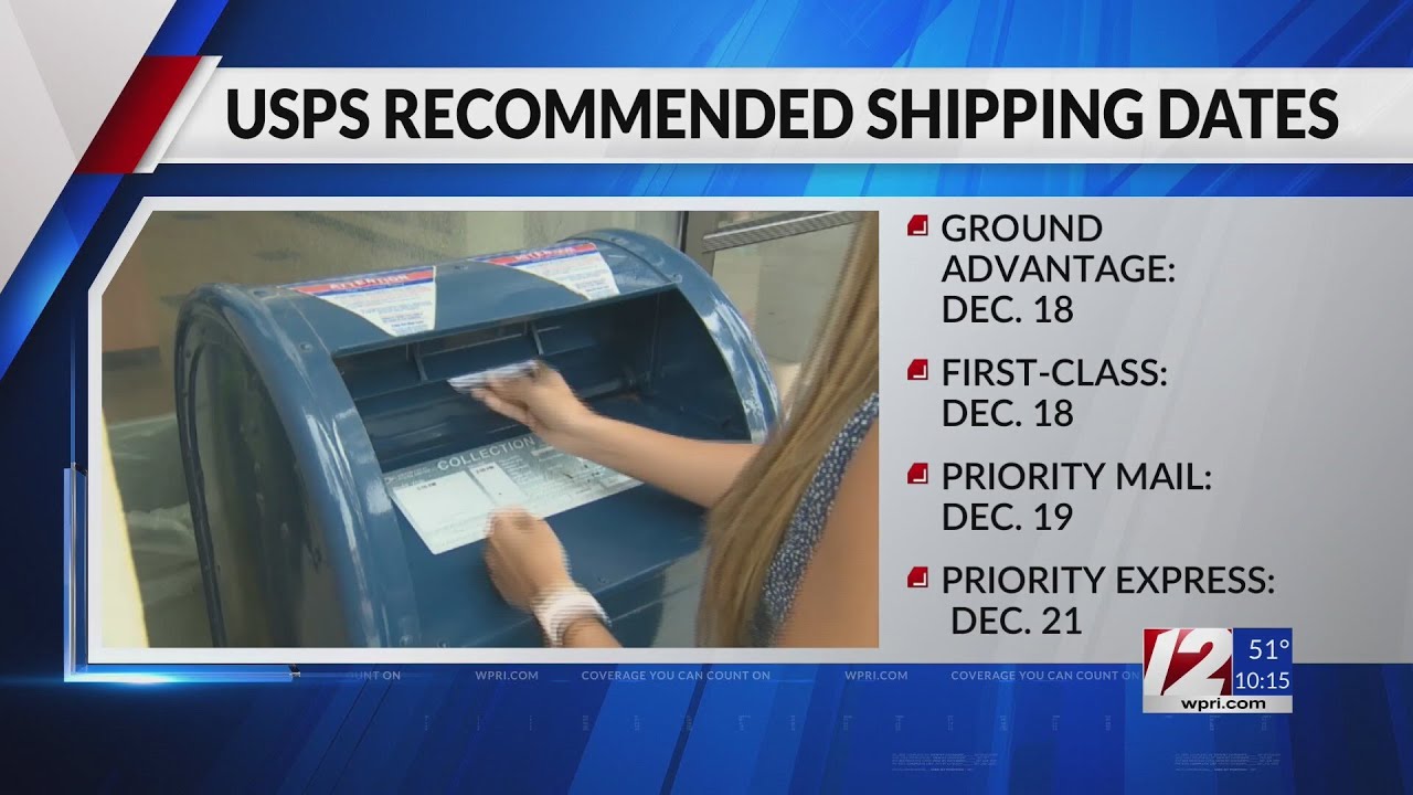 USPS announces holiday shipping recommendations for 2024 - YouTube