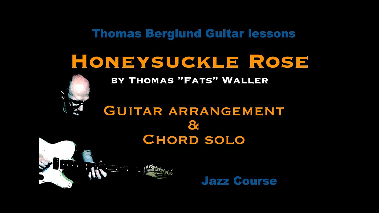 Honeysuckle Rose - Jazz guitar arrangement - YouTube