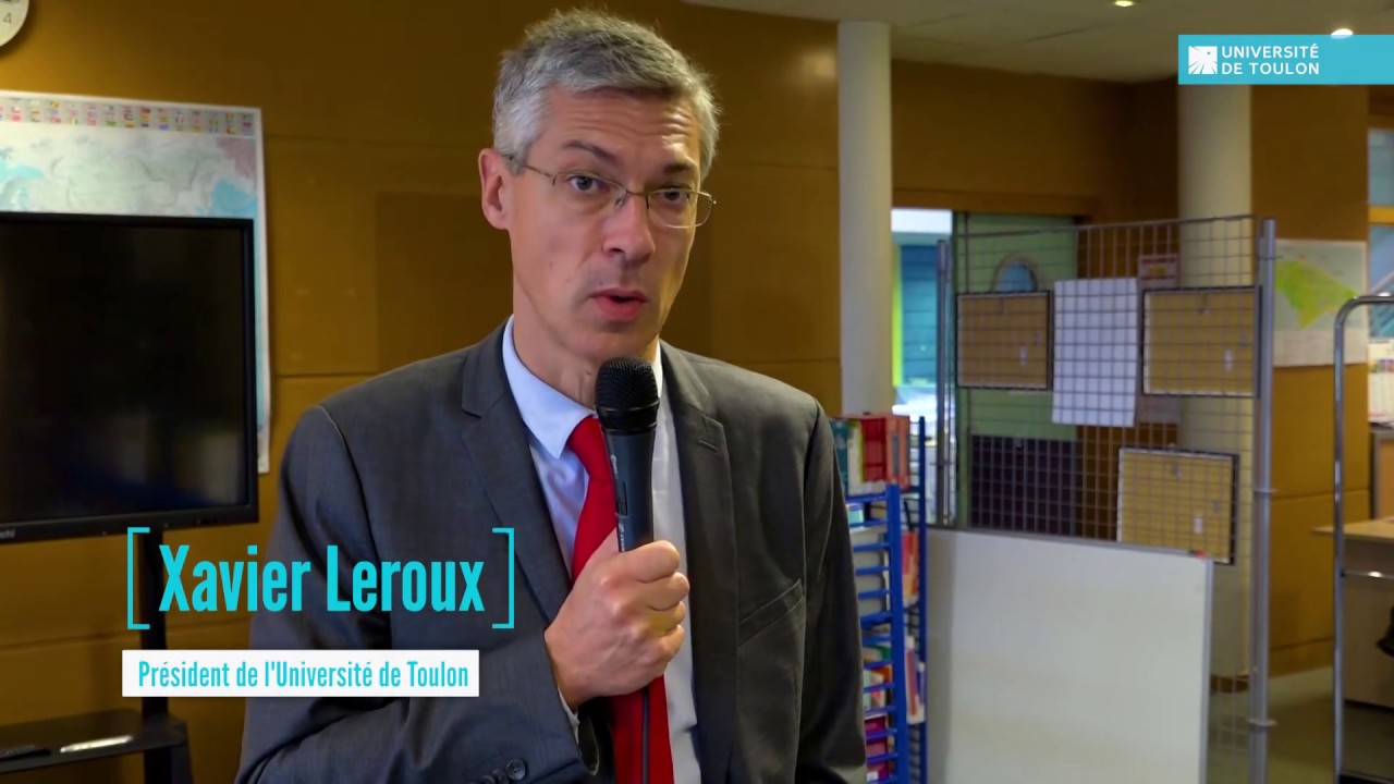 OS2M - Xavier Leroux, Président de l'Université de Toulon - YouTube