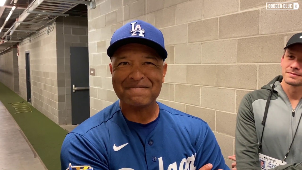 2020 Dodgers Spring Training: Dave Roberts talks Gavin Lux, sidesteps ...