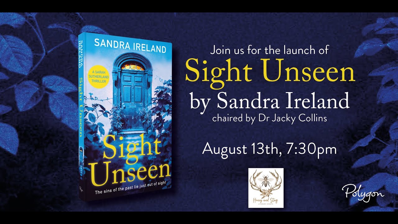 Sight Unseen Book Launch for Author Sandra Ireland - YouTube