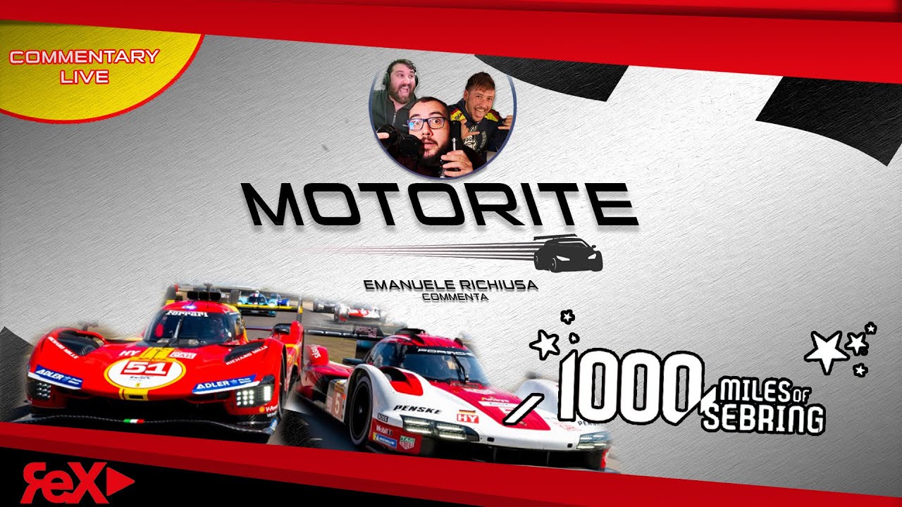 LIVE - WEC 1000 Miglia di Sebring | Motorite - Motori e Motorsport ...