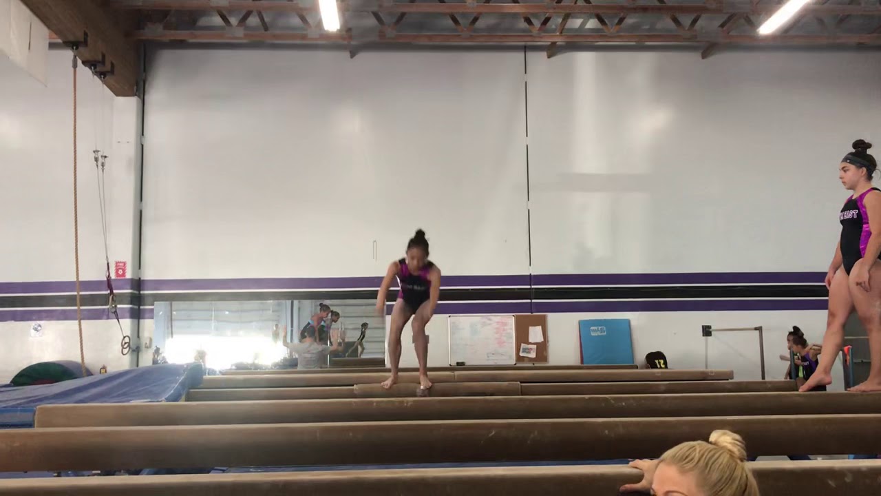 Side Sumi on High Beam - YouTube