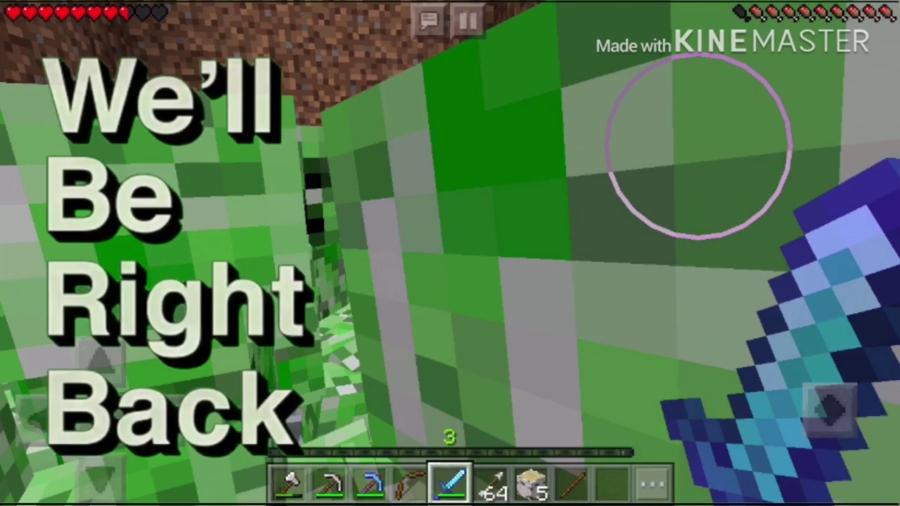 Well be right back Minecraft 11 - YouTube