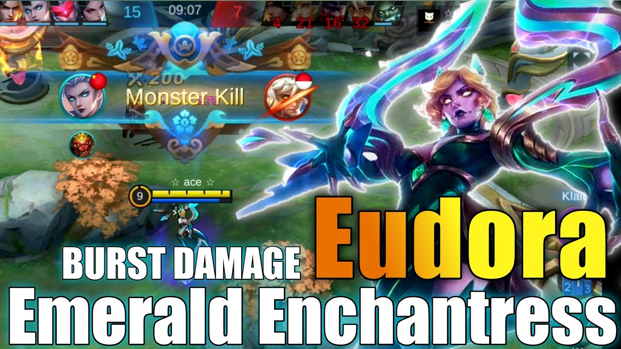 Eudora Full Damage Build | Eudora Best Build 2021 | Set emblem and ...