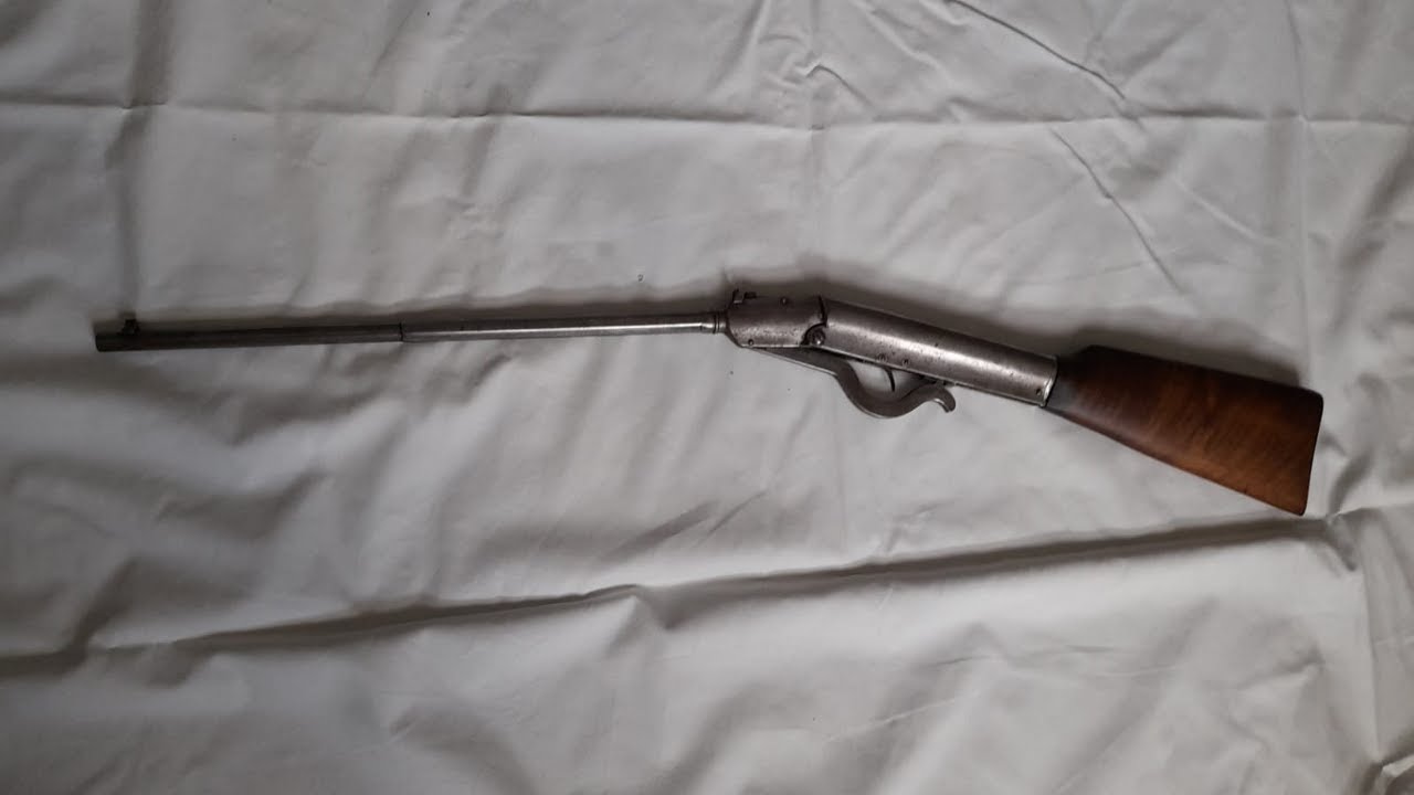 C1870s-1930s .177 Heavy Gem Air Rifle (Davey's Antique Arms) - YouTube