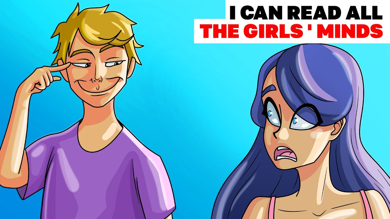 I can read all the girls ' minds | Animated Story - YouTube