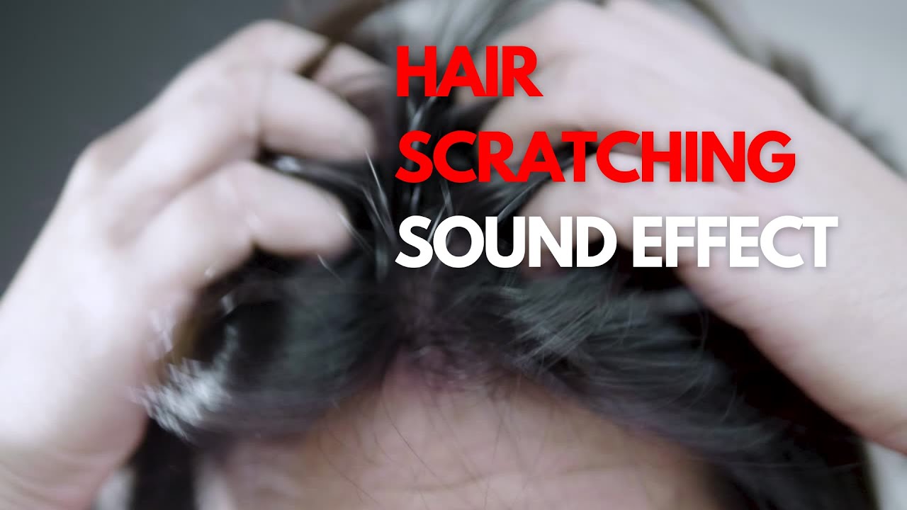 1 Hour of Real Hair Scratching Sound Effect for Relaxation I Satisfying ...