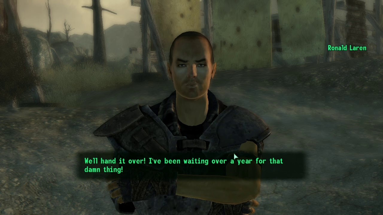 Delivering Naughty Nightwear to Ronald (Fallout 3) - YouTube