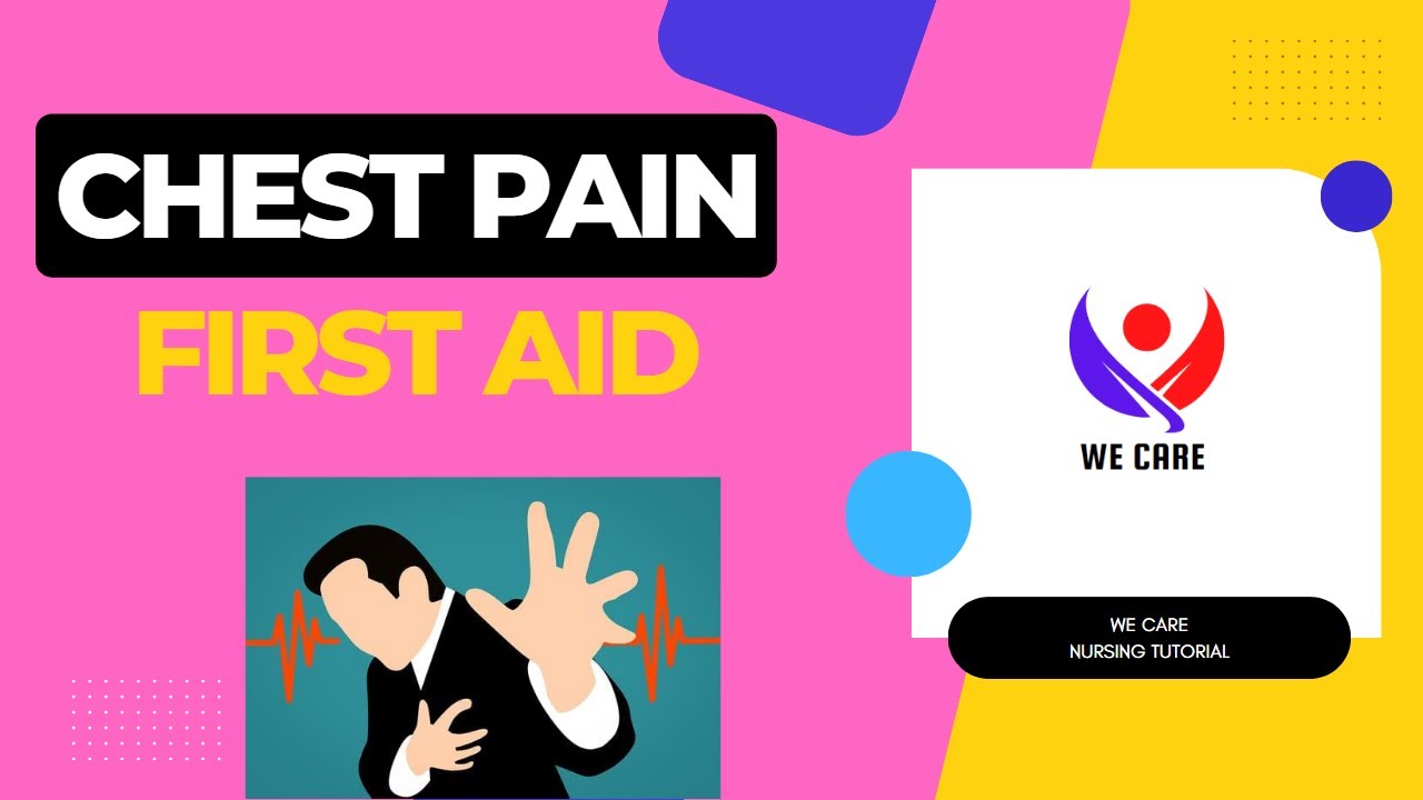 first aid management of chest pain chest pain, Angina - YouTube