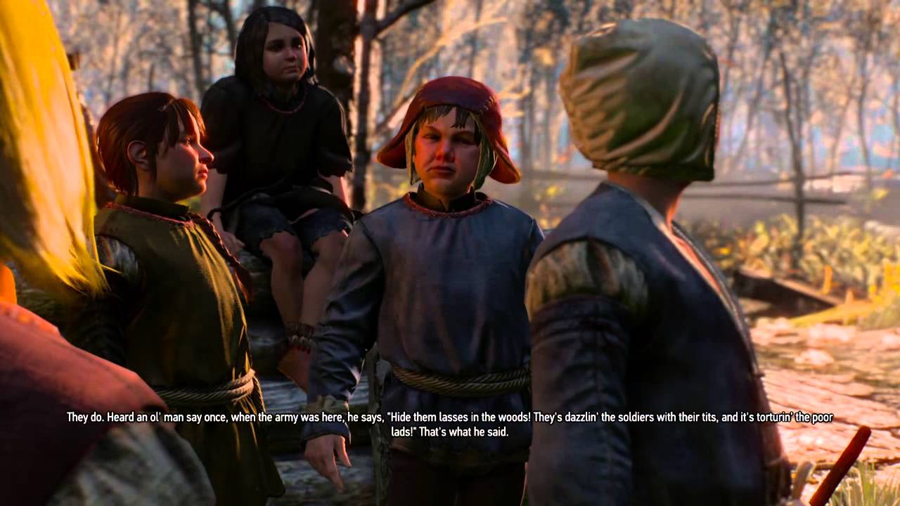 The Witcher 3: Wild Hunt- orphans rhyme - YouTube