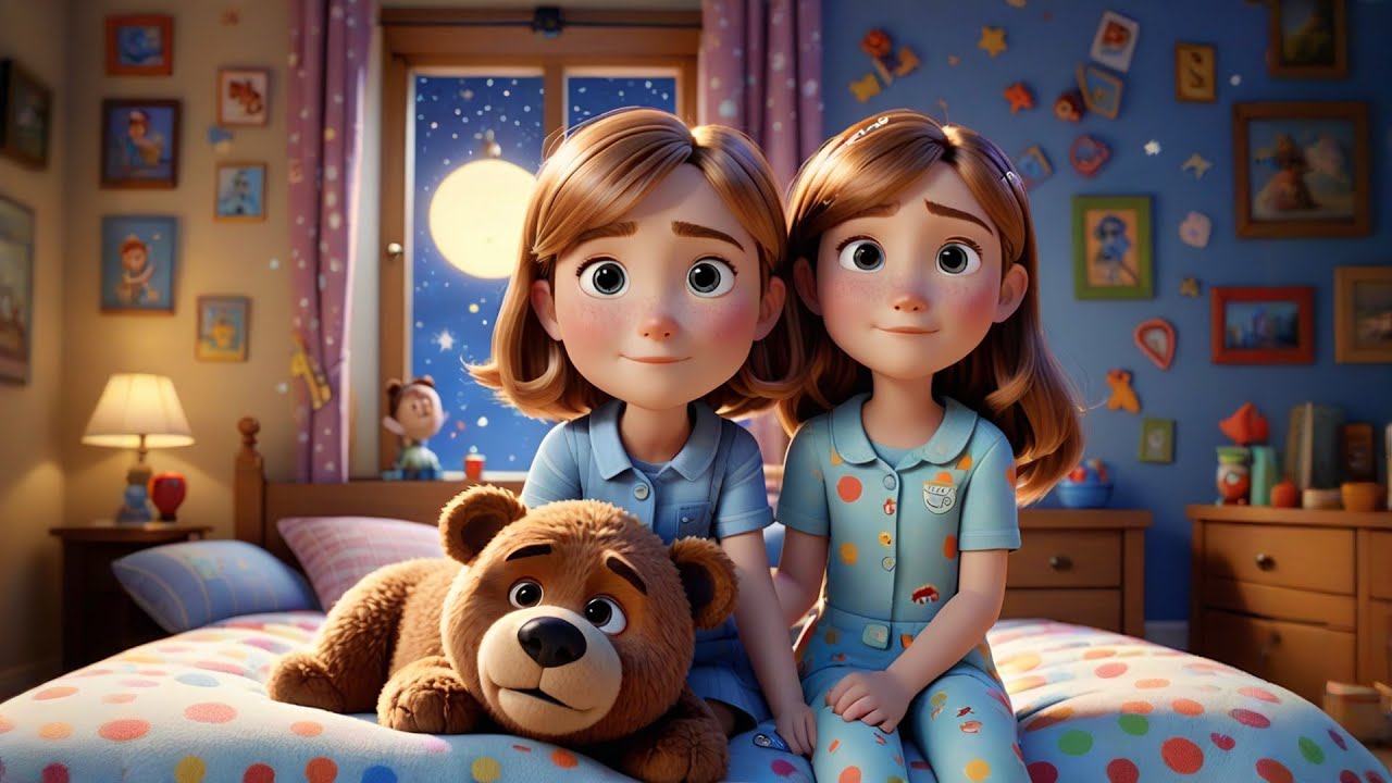 Bedtime Hugs and Kisses | Sweet Goodnight Song for Kids | Gentle Sleep ...