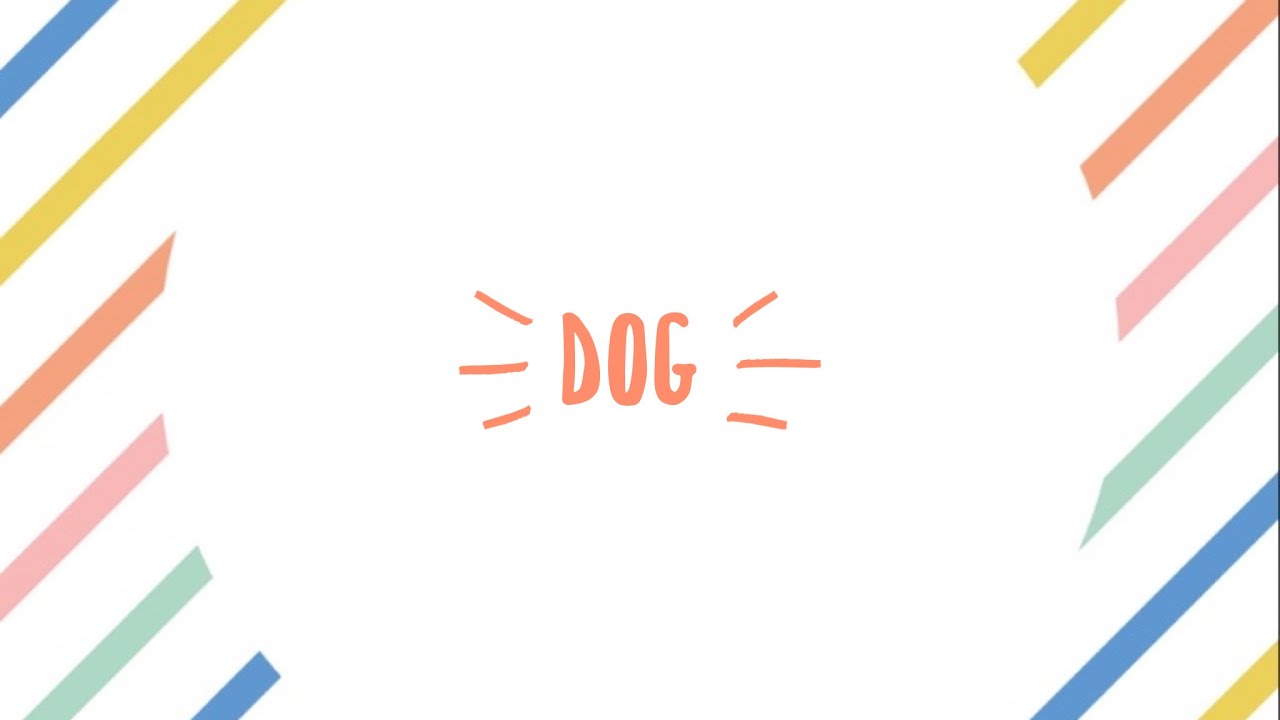 DOG - How to sign ‘DOG’ in baby sign language - YouTube