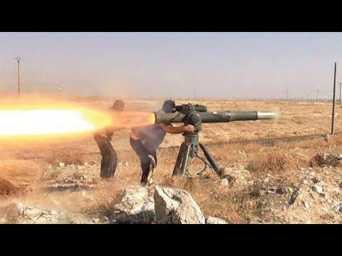 TOW Füzesi VS T-72 Tankı  (TANKTAN ESER KALMADI)