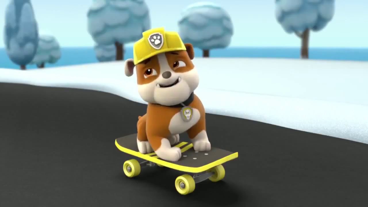 Paw Patrol Rubble Stomach Growling (9) - YouTube