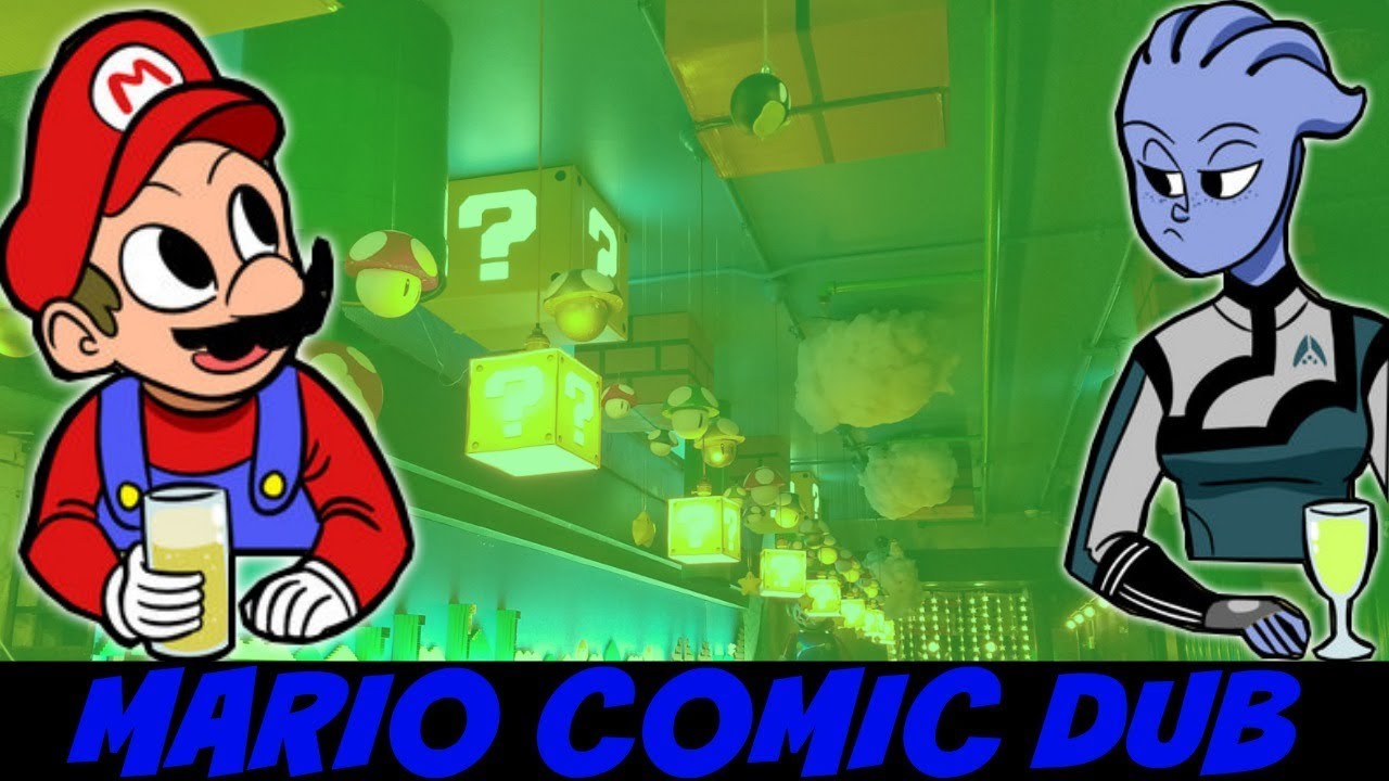 Super Mario Comic Dub A Mass Effect Mario Bar Comic By Neodusk 5268