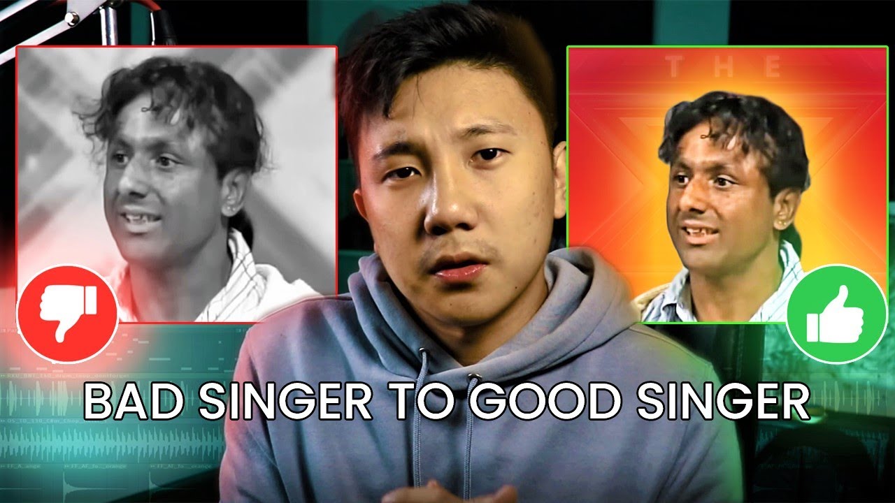 Transforming a bad singer into a hit singer | X Factor edition | - YouTube