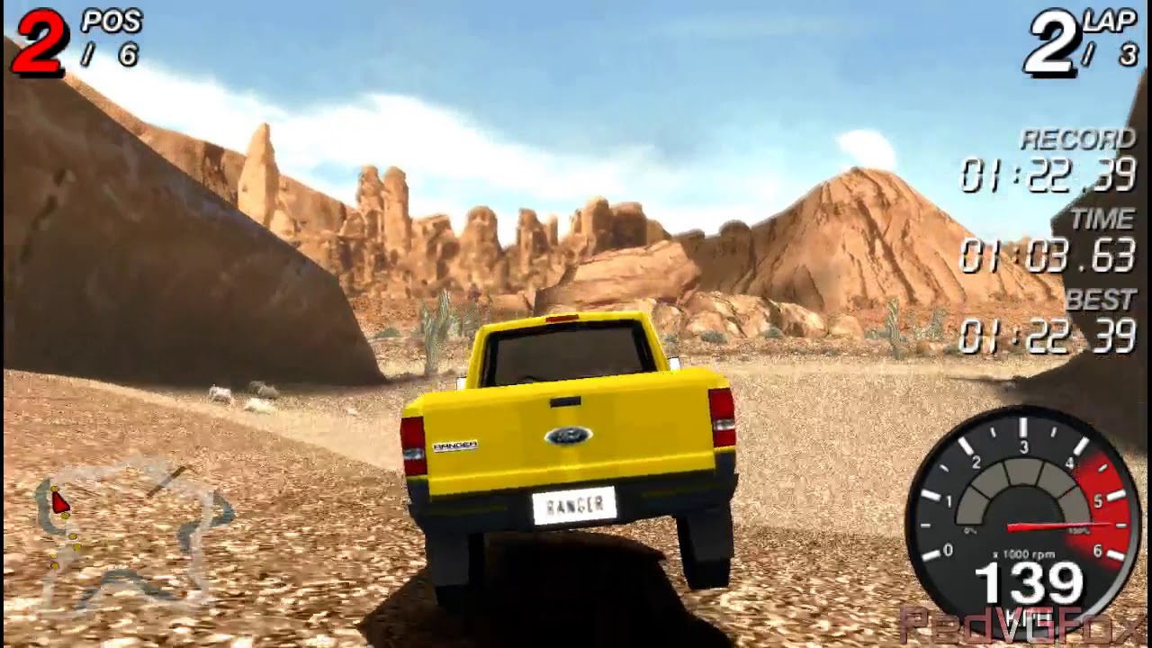 Ford Racing: Off Road - Ford and Land Rover Racing game for PSP - YouTube