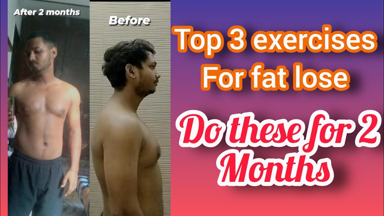 Top 3 exercises for belly fat l Fat lose exercises l cardio l # ...