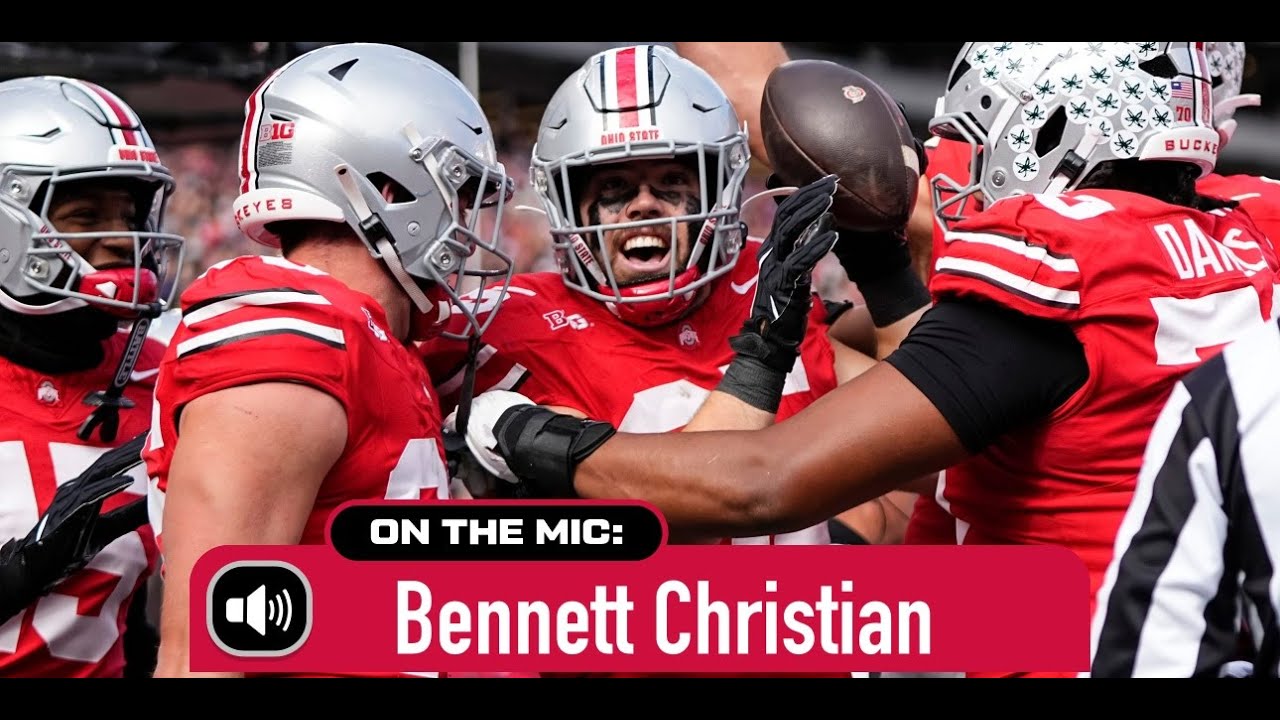 Ohio State's Bennett Christian on touchdown vs. Penn State: "It was a ...