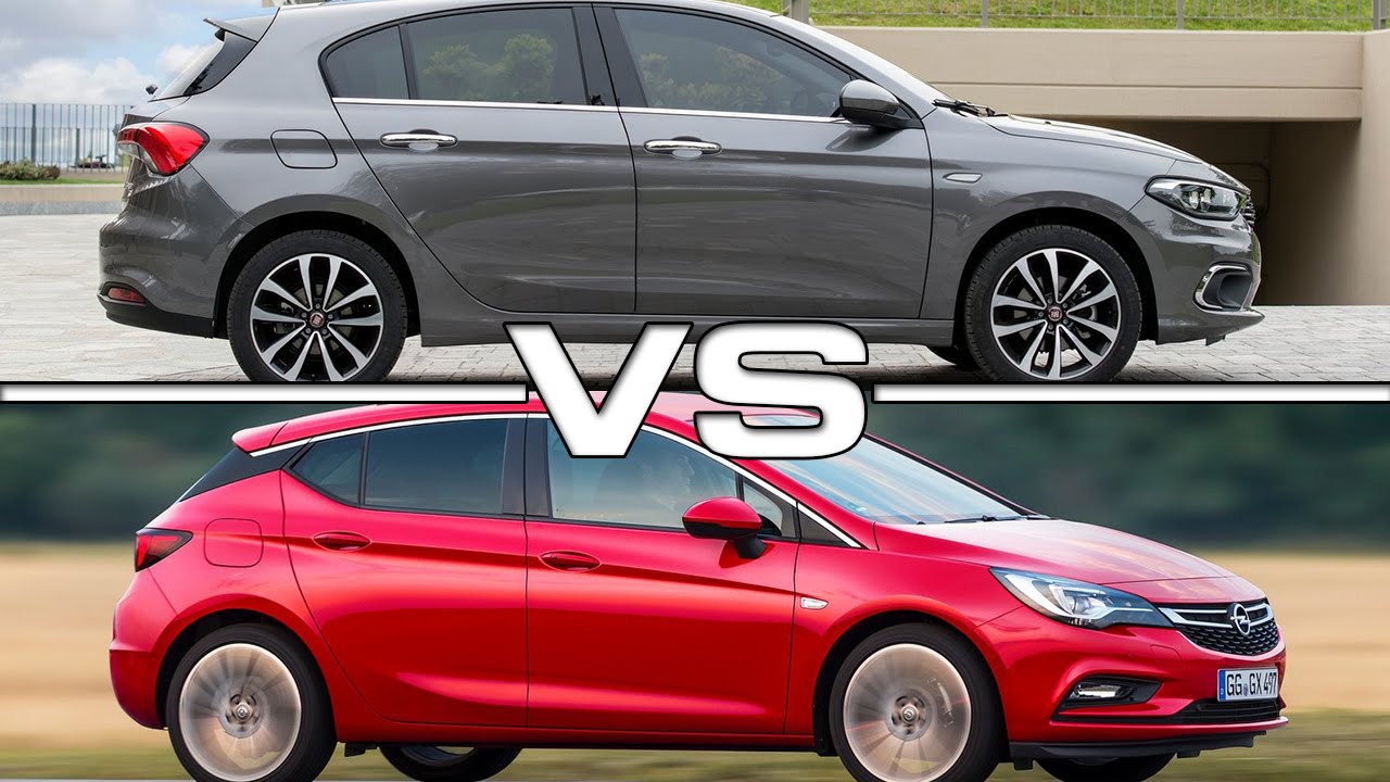 Fiat Tipo 5-door vs Opel Astra - YouTube
