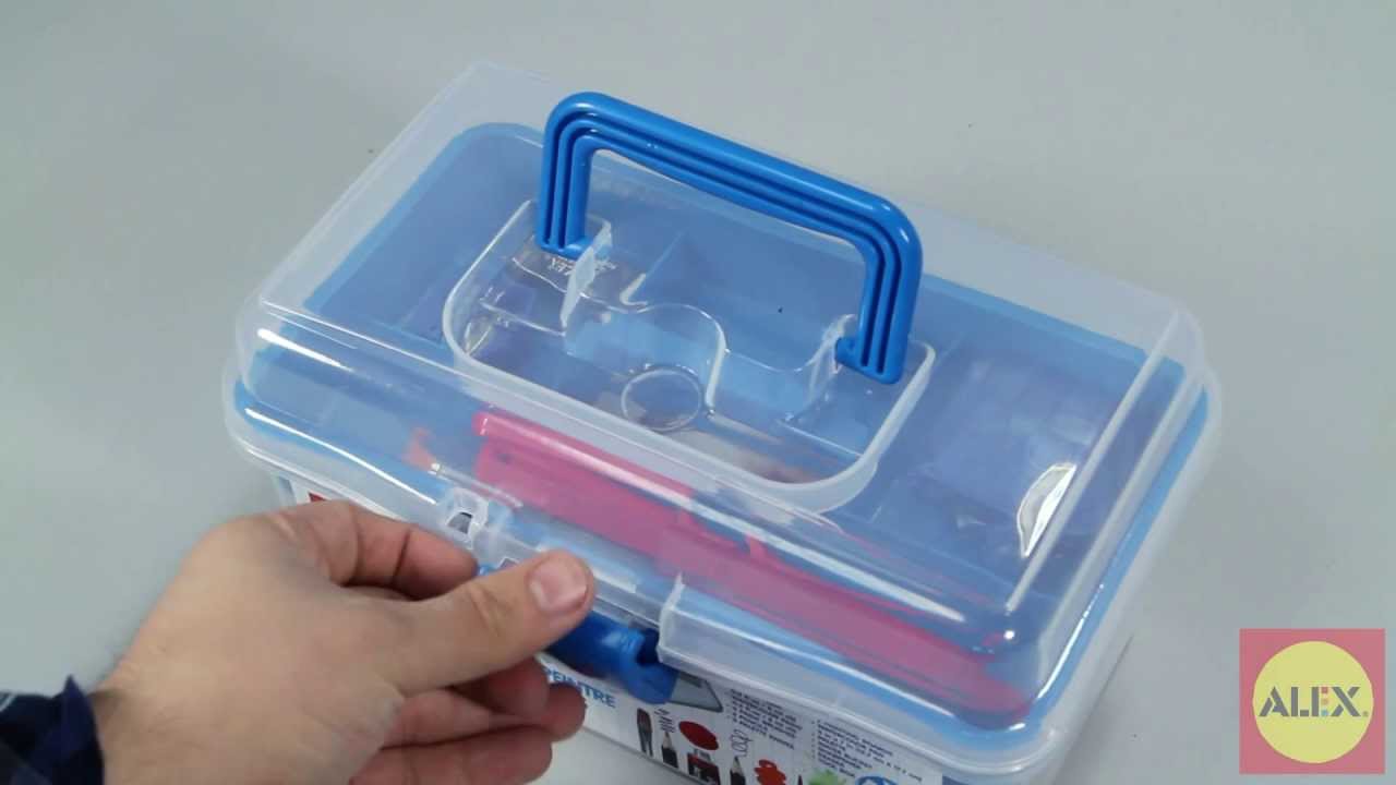 ALEX Toys Painters Tool Box 316B - YouTube