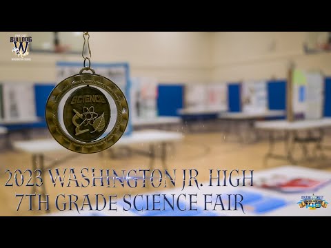 Washington Jr High 7th Gr Science Fair 2023 - YouTube