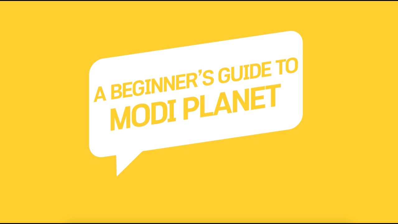 A Beginner’s Guide to MODI Planet(EN)_Enjoy MODI Plus - YouTube