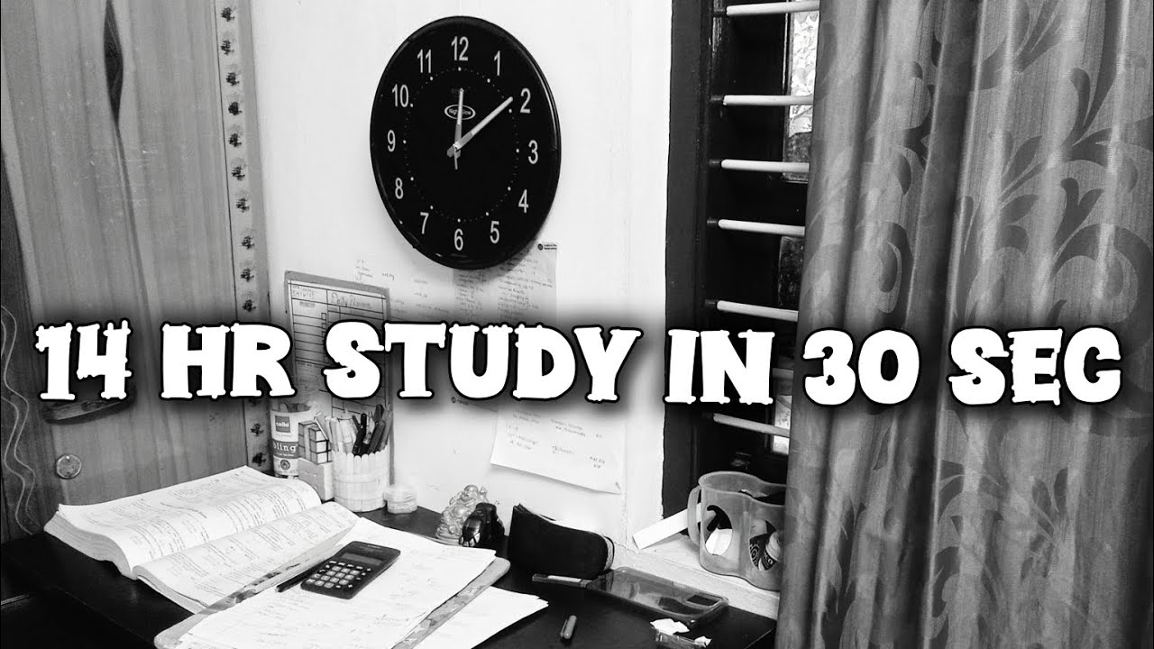 |14 hours 📖study in 30 seconds| - YouTube