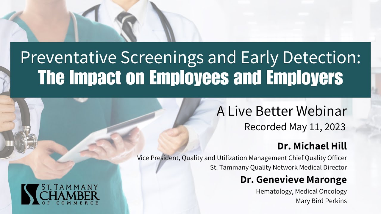 Preventive Screenings and Early Detection: The Impact on Employees and ...