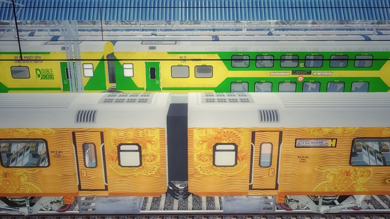 IRCTC Tejas Express Gameplay in Indian Train Simulator | Khandesh Route ...