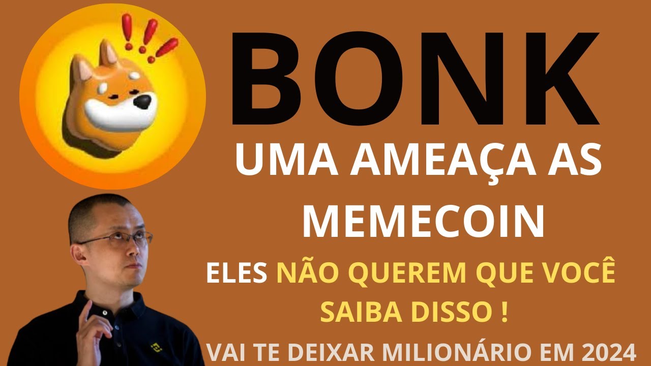 Bonk coin supera baby doge e shiba inu bonk vai te deixar milionario em ...