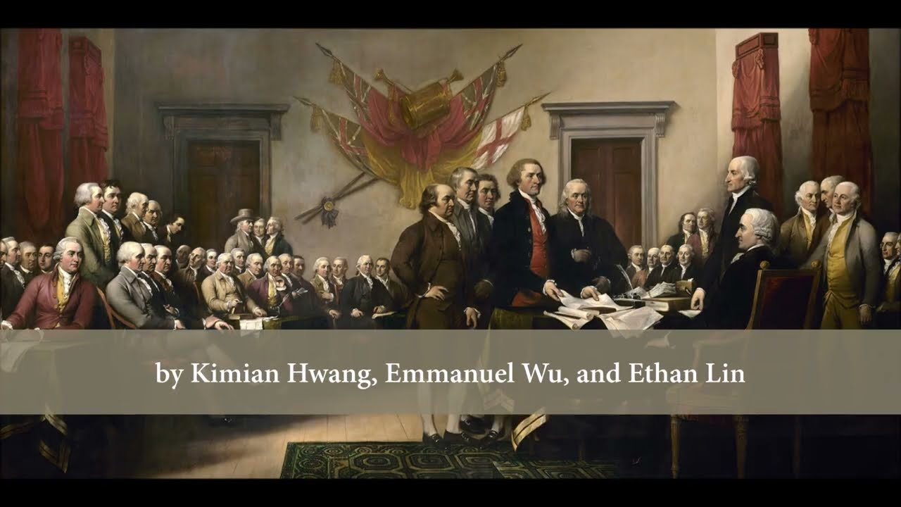 The Declaration of Independence Project - YouTube