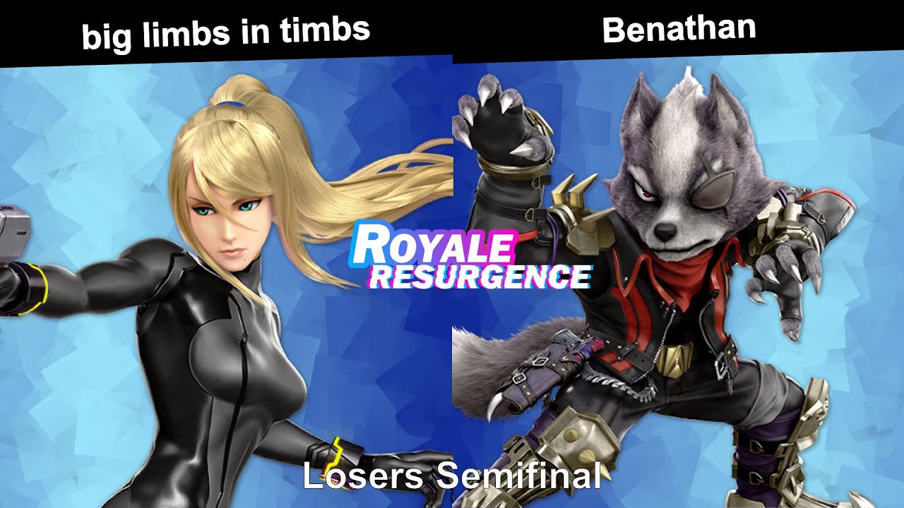 big limbs in timbs (Zero Suit Samus, Wario) vs Benathan (Wolf) - Royale ...