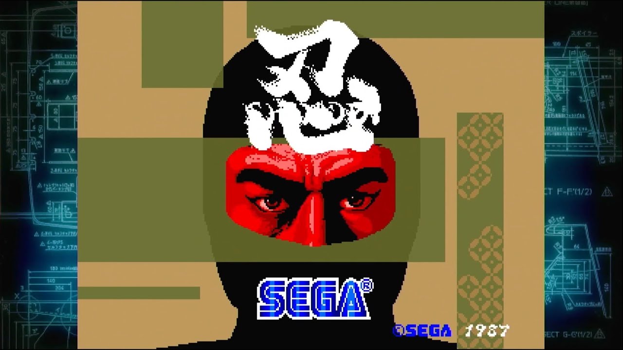 Shinobi 1 Arcade (пройдено на Sega Astro City) - YouTube