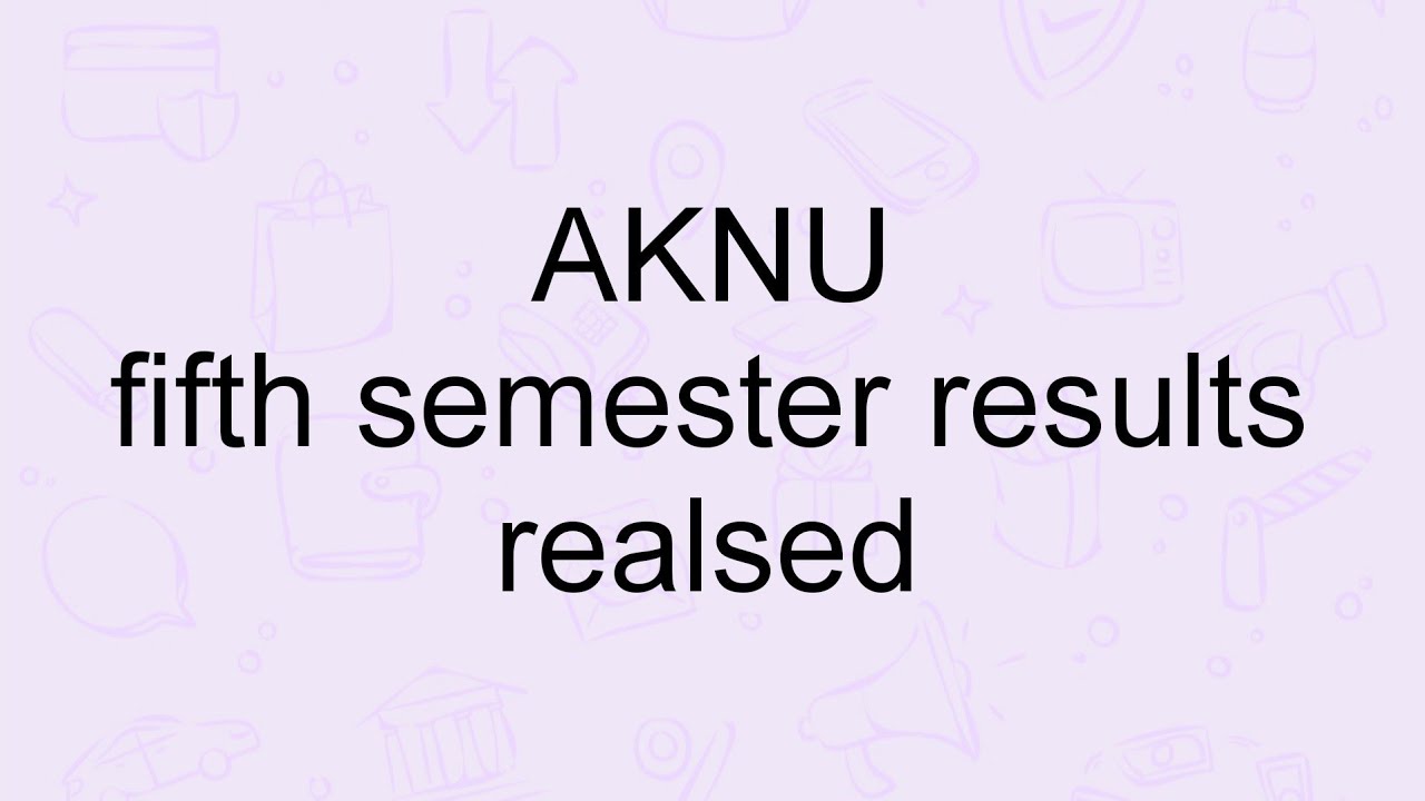 Adi Kavi nannya University degree fifth semester regular and backlog ...