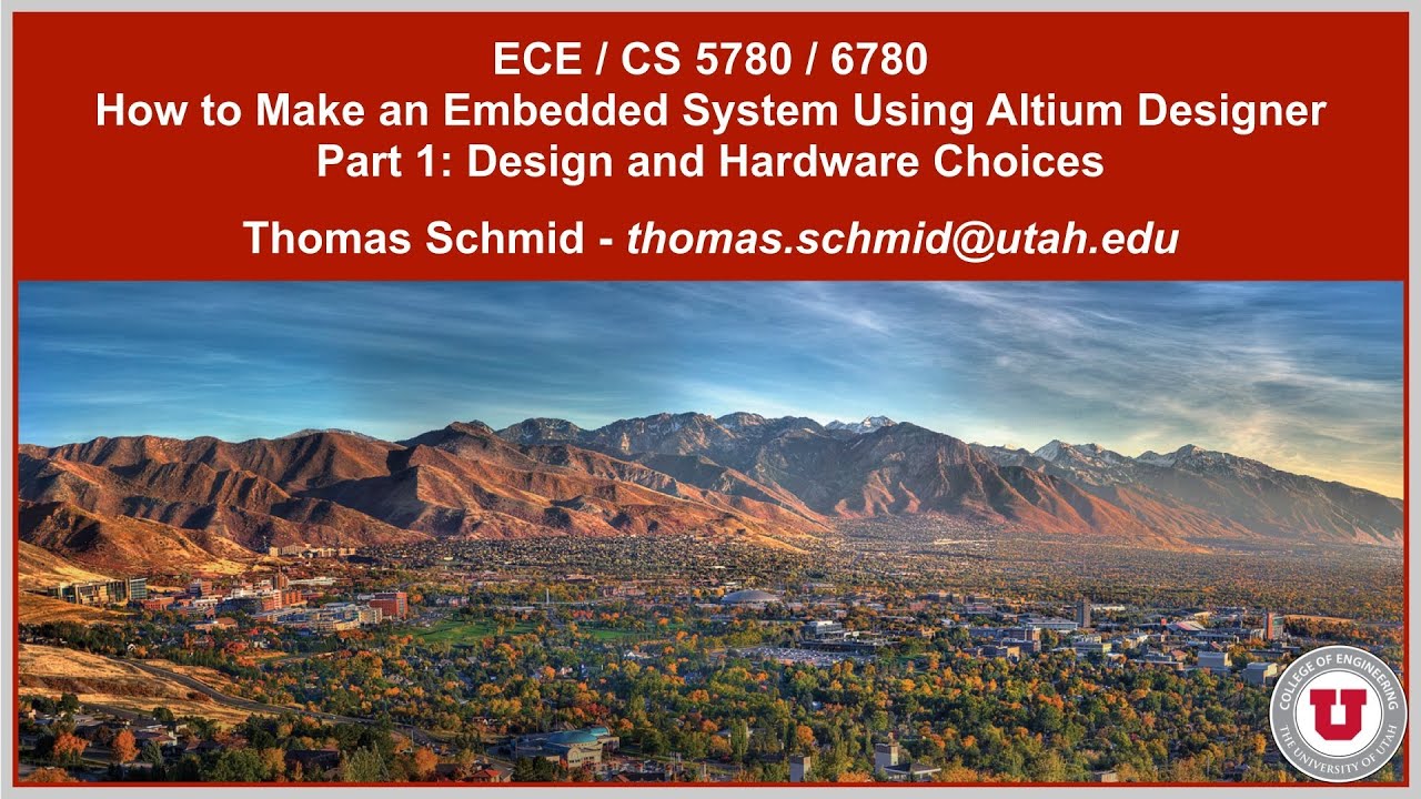 How to Make an Embedded System Using Altium Designer - Part 1: Design ...