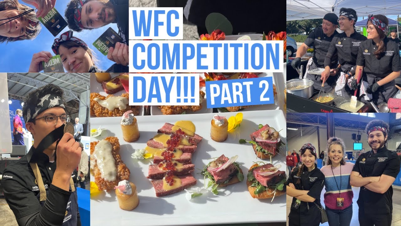What It’s like to be at the World Food Championships! WFC vlog 2. Ft ...