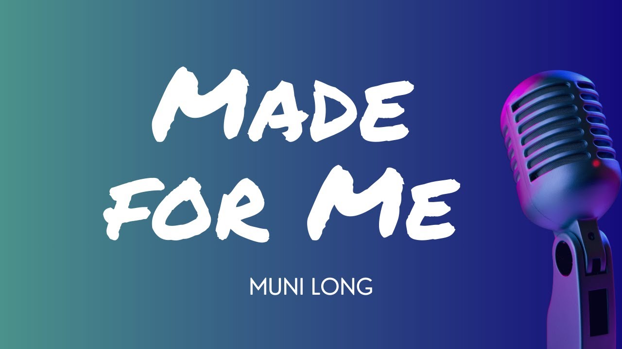 Muni Long - Made For Me (Lyrics) - YouTube