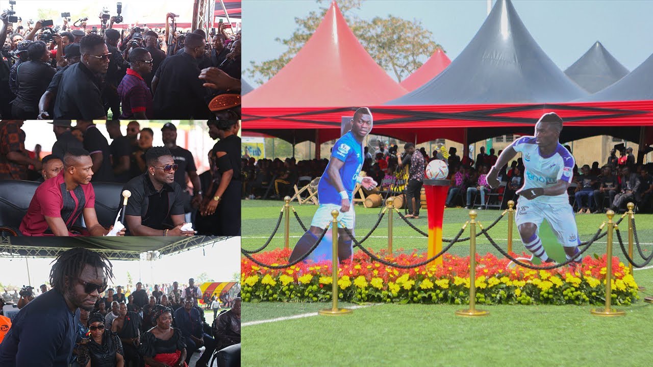 ONGOING at late Christian Atsu's One Week Funeral observation - YouTube