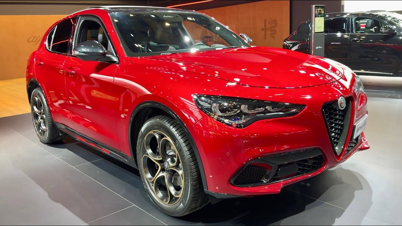 New ALFA ROMEO Stelvio INTENSA 2025 - FIRST LOOK & visual REVIEW - YouTube