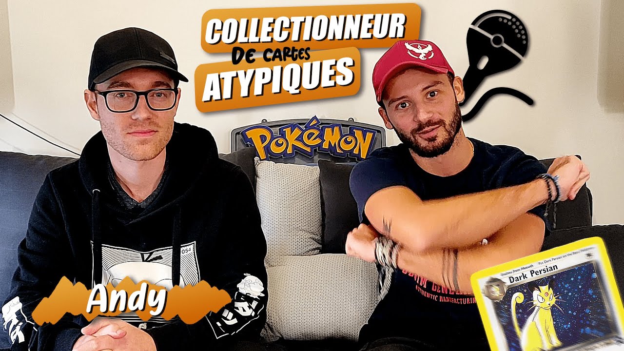 Interview Pokémon - Andy le collectionneur de cartes atypiques ! - YouTube