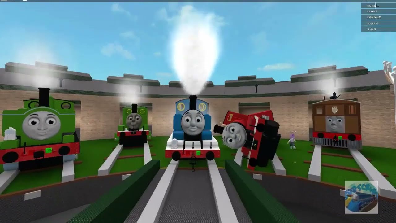 THOMAS AND FRIENDS THE ENGINE SHEDS - YouTube