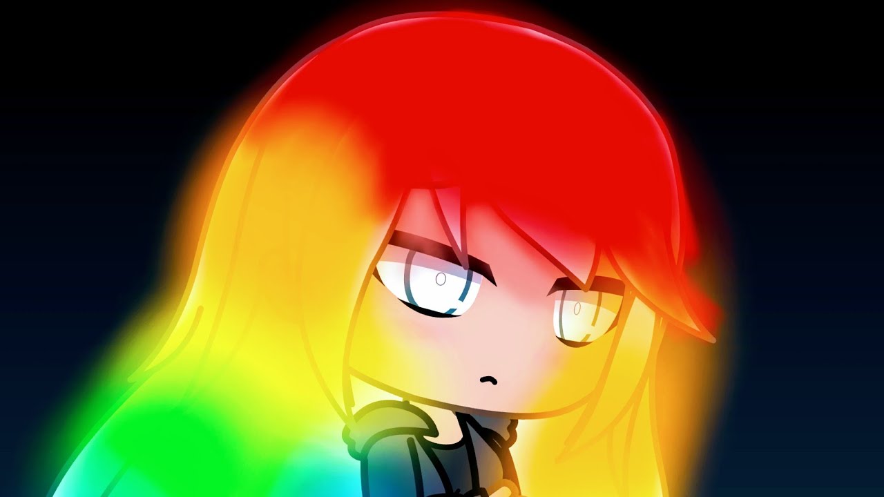 The girl whos hair changes color by emotions//GLMV// - YouTube