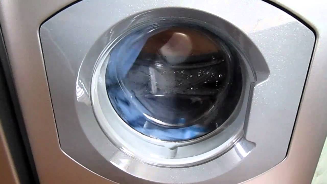 Hotpoint WML540G - Denim on Synthetics 30° (Final Short Spin - 500rpm ...