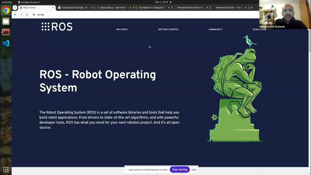Lecture 2 : ROS Basics (Mohammad Shannak) - YouTube