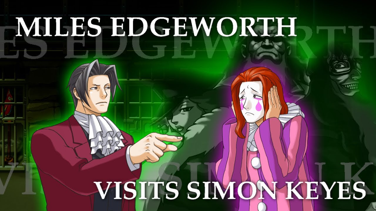 Miles Edgeworth visits Simon Keyes - YouTube
